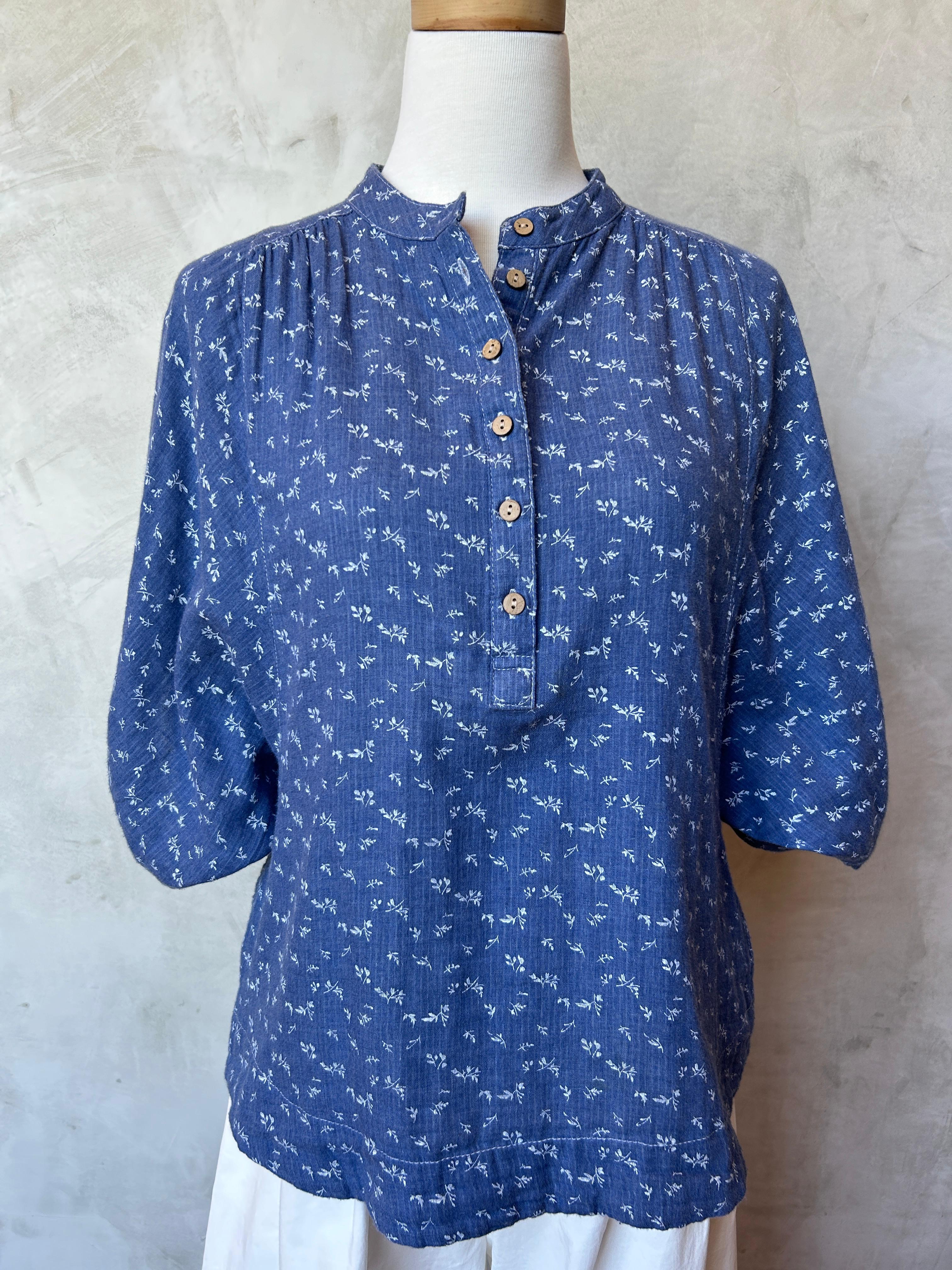 Japanese Cotton Blouse - Comfortable & Versatile | Dear Dove Melbourne