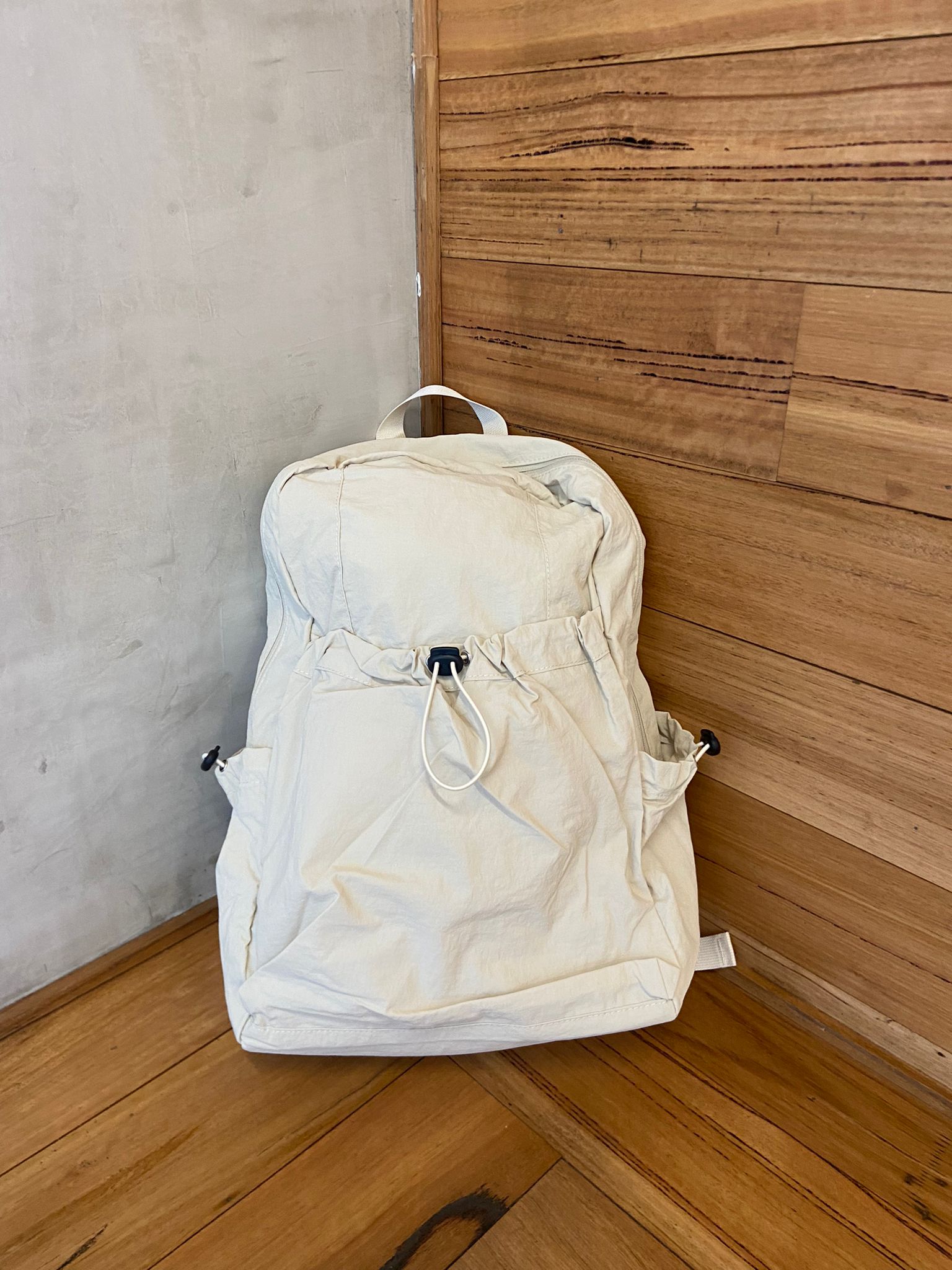 Willow White Backpack - Chic & Functional | Dear Dove Melbourne